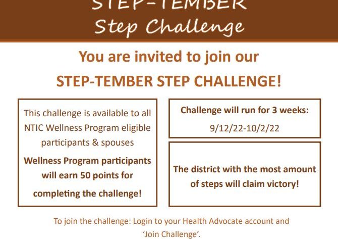 STEP-TEMBER STEP CHALLENGE